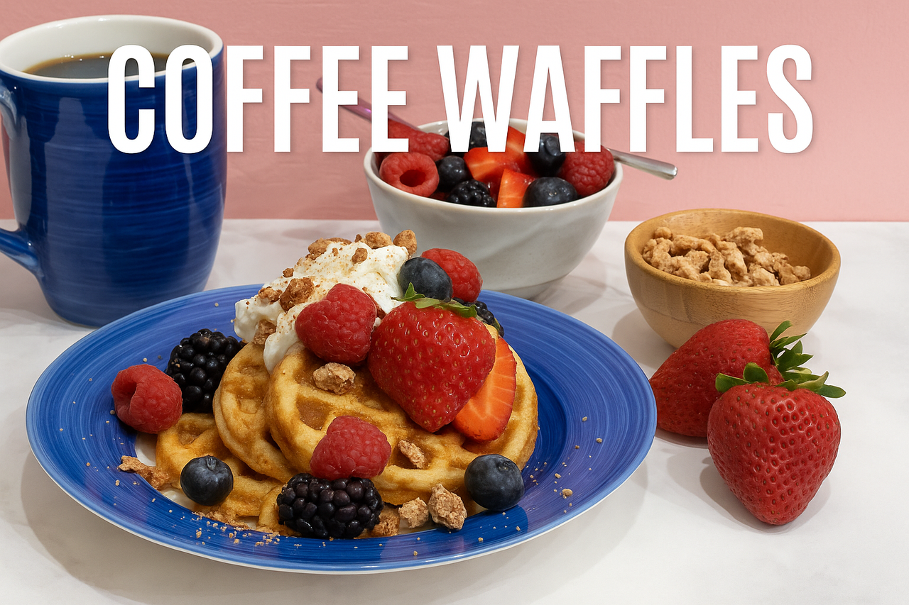 Coffee Waffles Recipe | Light, Crisp & Easy Breakfast Idea – Java Momma