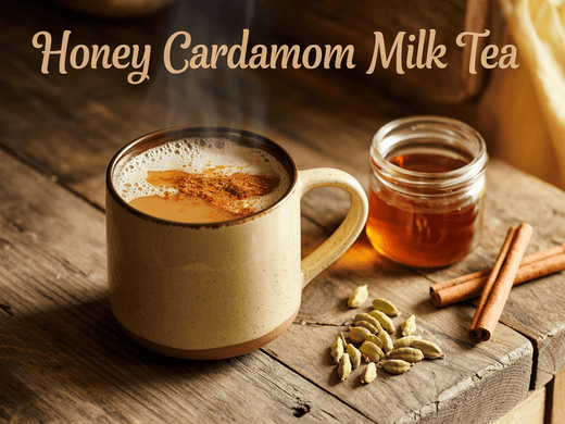 Honey Cardamom Milk Tea – Java Momma