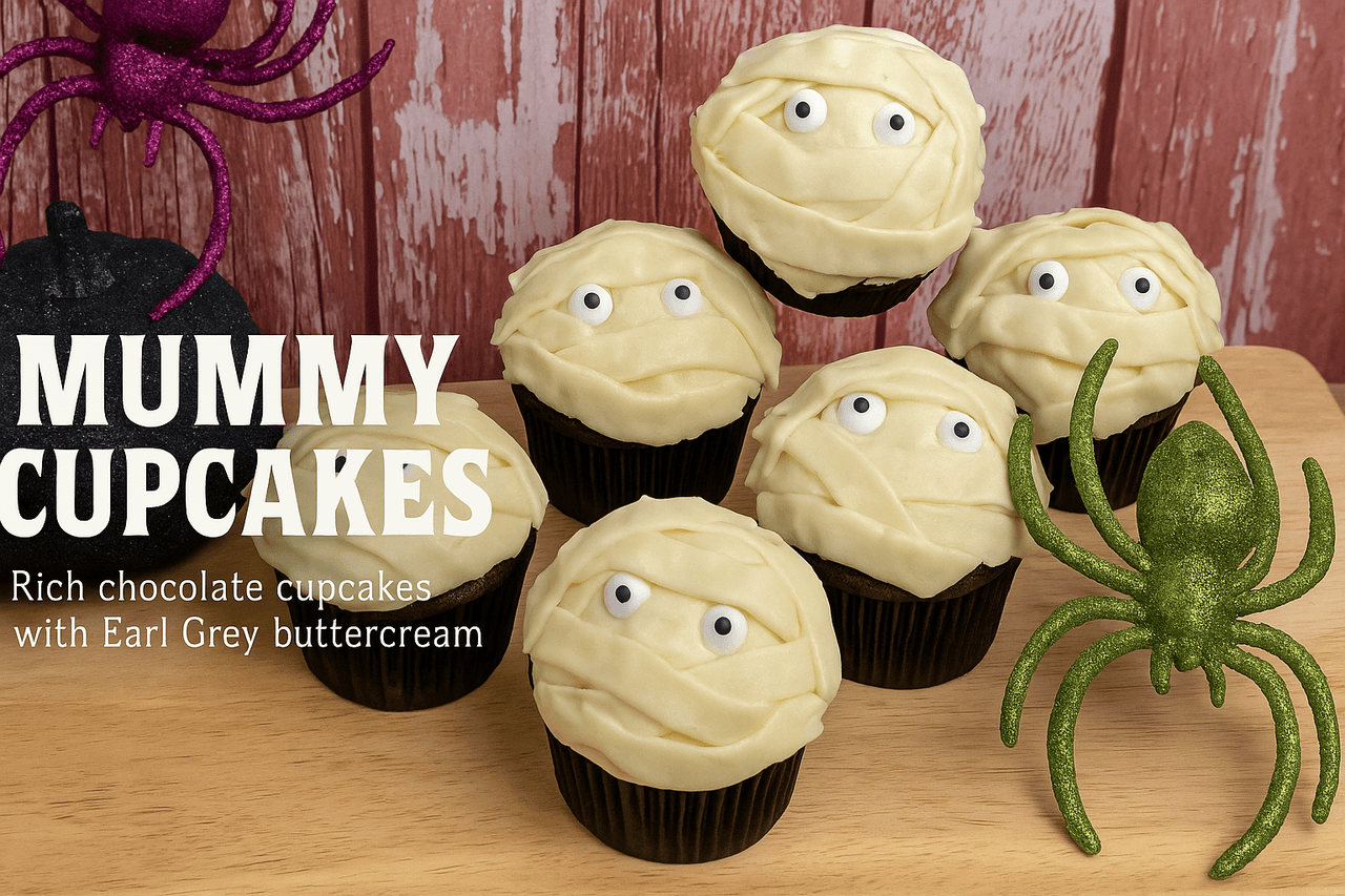 Mummified Mocha Cupcakes 🧁☕ – Java Momma