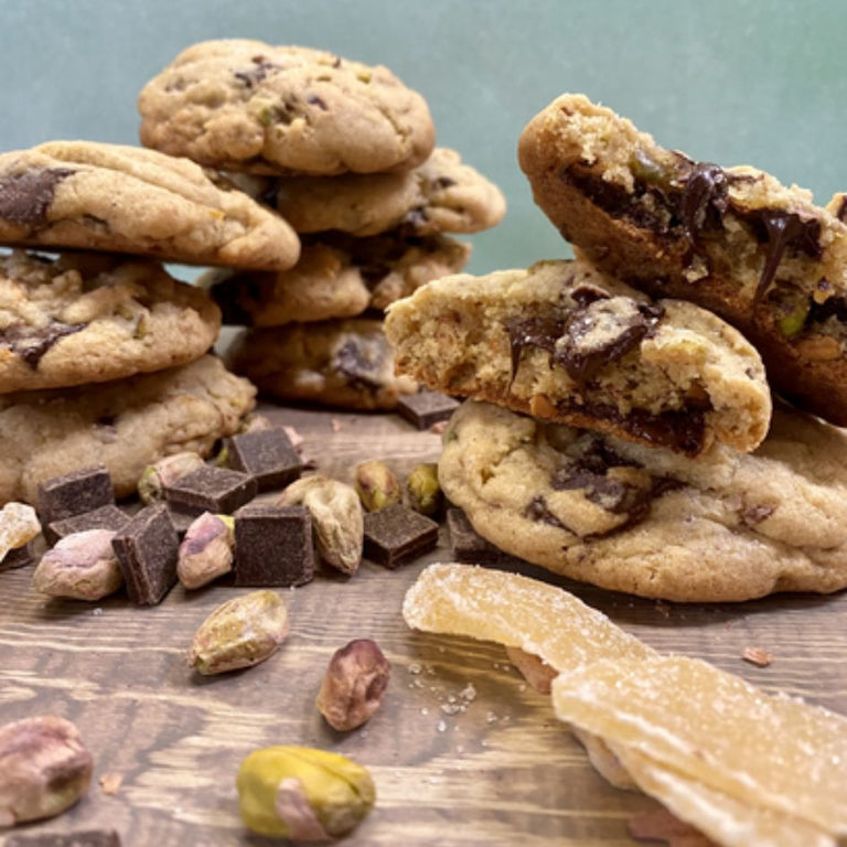 Orange, Pistachio, Chocolate Chunk Cookies: A Luxurious Twist on a Cla – Java Momma