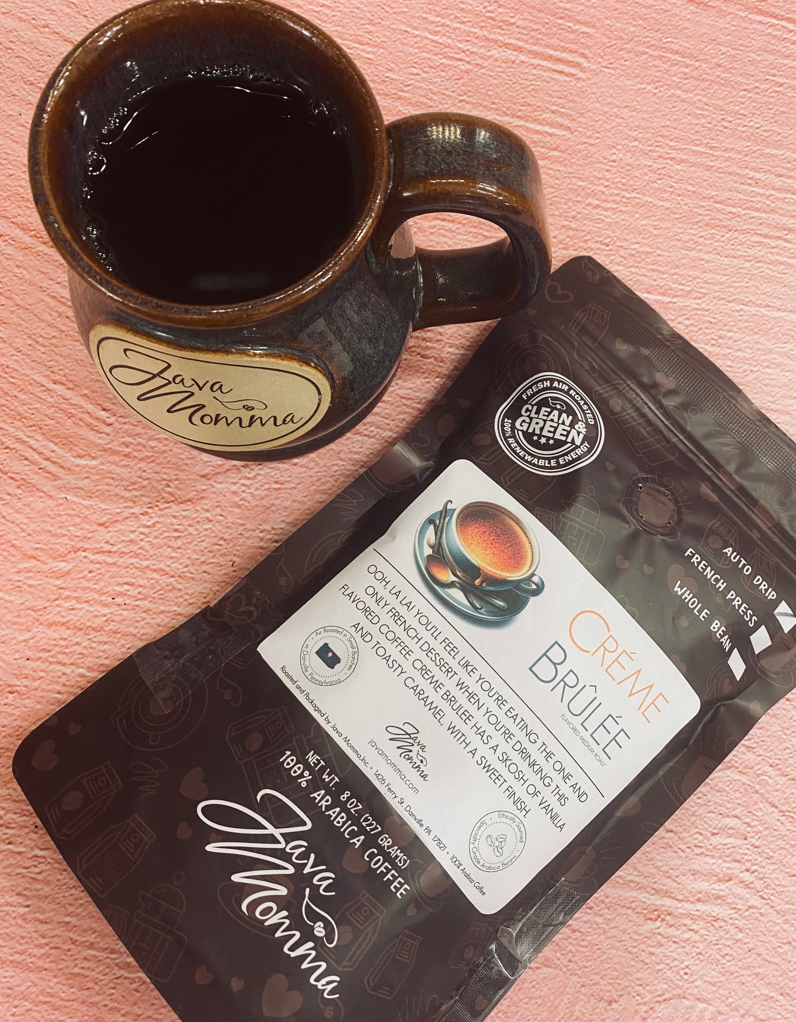 Crème Brûlée Flavored Coffee – Java Momma