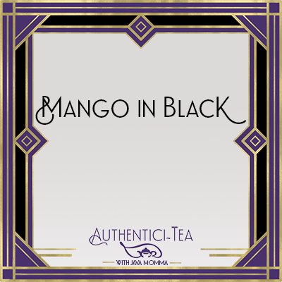 Black Tea – Java Momma