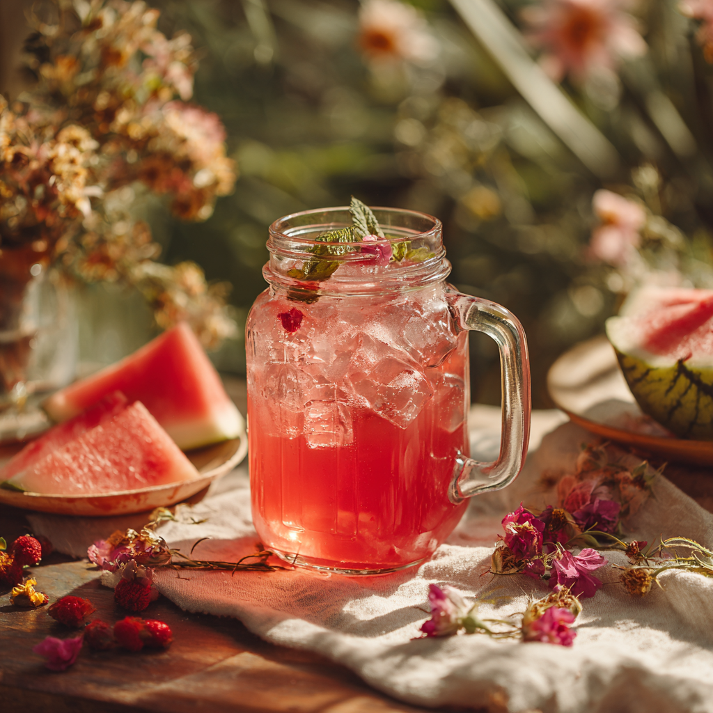 Melon Rouge Cold Brew Tea Pods – Watermelon, Hibiscus & Bold Summer En – Java Momma