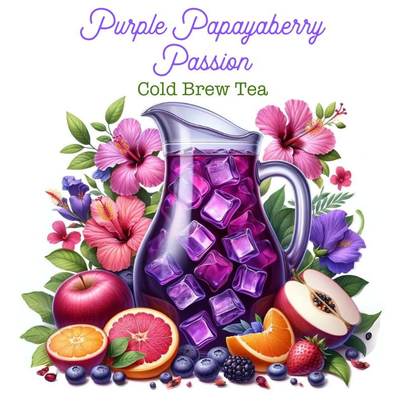 💜 Purple Papayaberry Passion Cold Brew Tea Pods – Fruity, Floral, & Fu ...