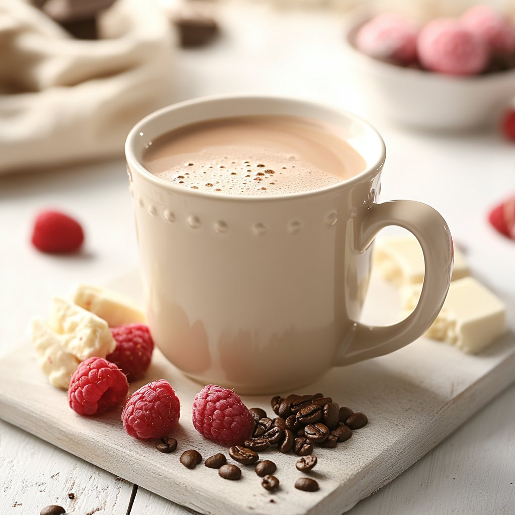 White Chocolate Raspberry Flavored Coffee – Java Momma